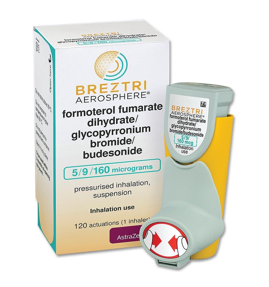 Breztri Aerosphere Dosage & Drug Information | MIMS Indonesia